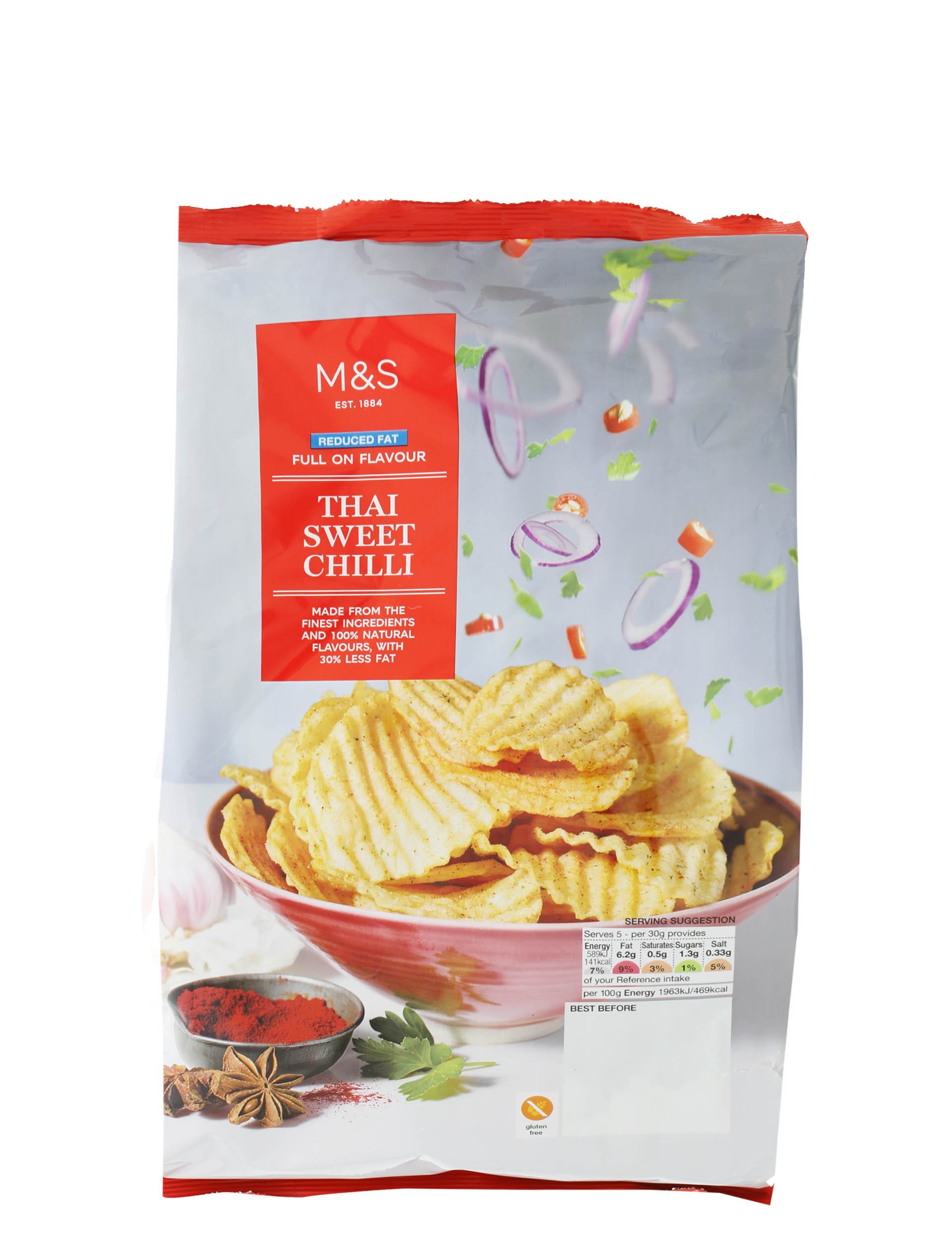Reduced Fat Crisps Sour Cream & Chives - Marks & Spencer Cyprus