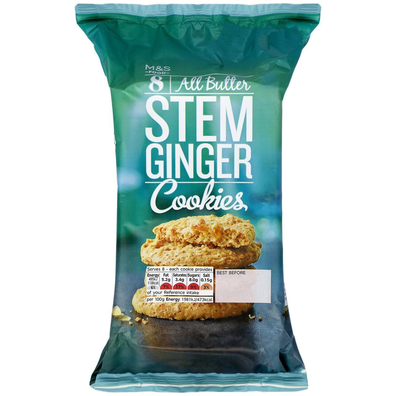All Butter Stem Ginger Cookies - Marks & Spencer Cyprus