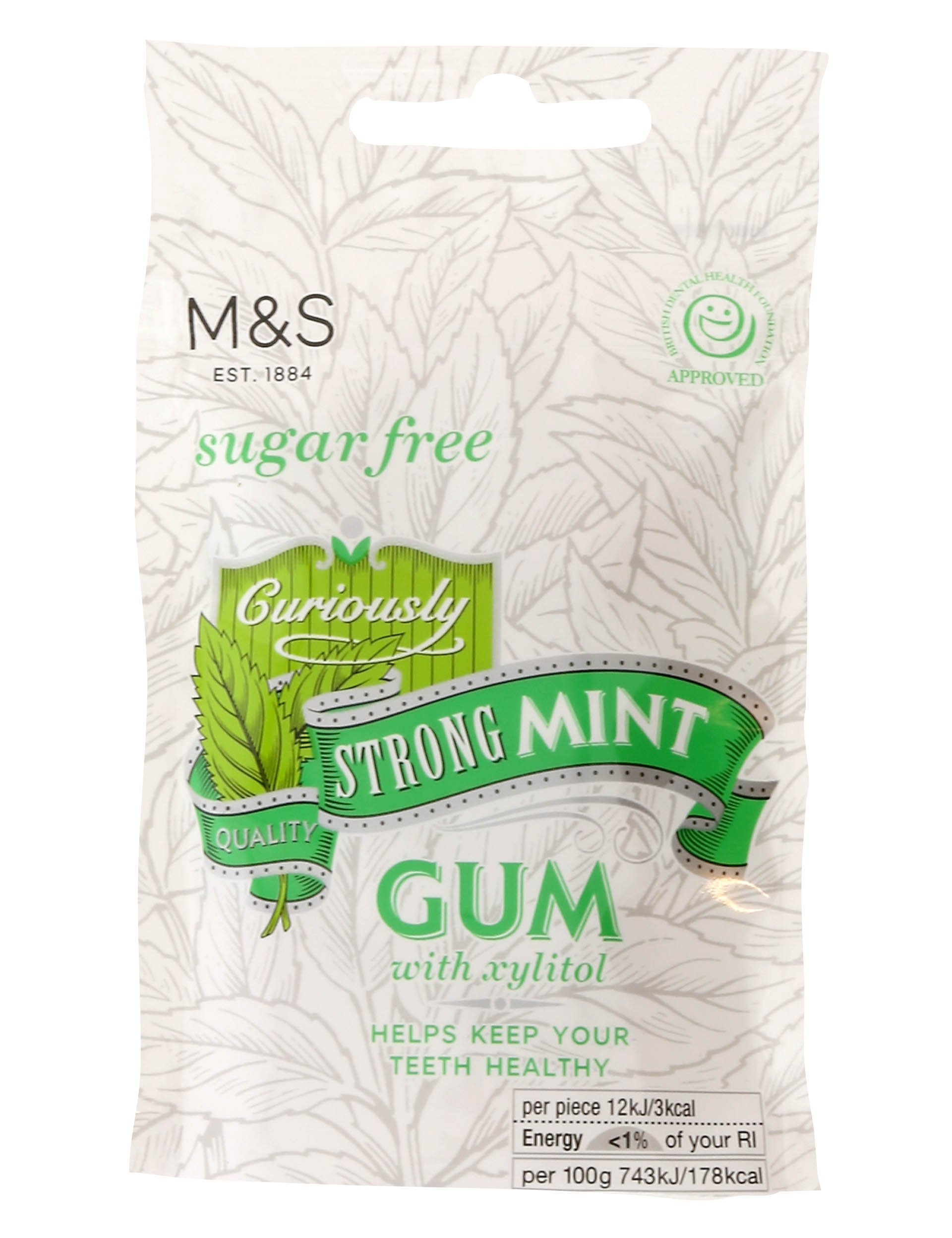 Sugar Free Spearmint Gum - Marks & Spencer Cyprus