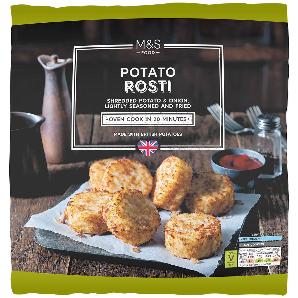 Maris Piper Onion Rosti Frozen - Marks & Spencer Cyprus