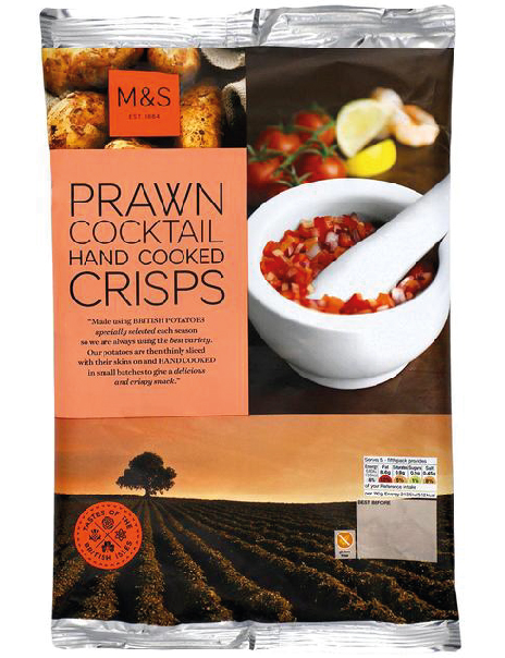 Four Cheese & Onion Crisps - Marks & Spencer Cyprus