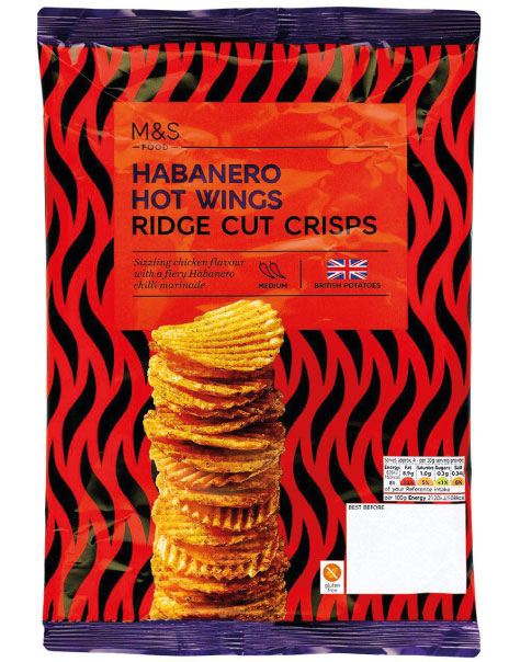 Hand Cooked Sea Salt & Cracked Pepper Crisps - Marks & Spencer Cyprus