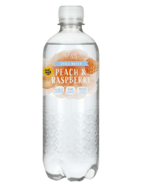 Peach & Raspberry Still Water - Marks & Spencer Cyprus