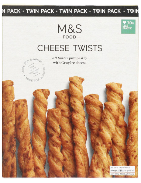 Cheese Twists Twin Pack - Marks & Spencer Cyprus