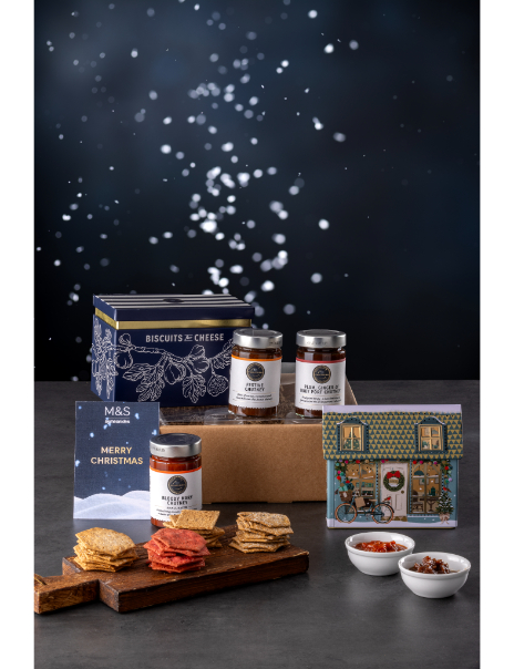 The M S festive hamper Marks Spencer Cyprus